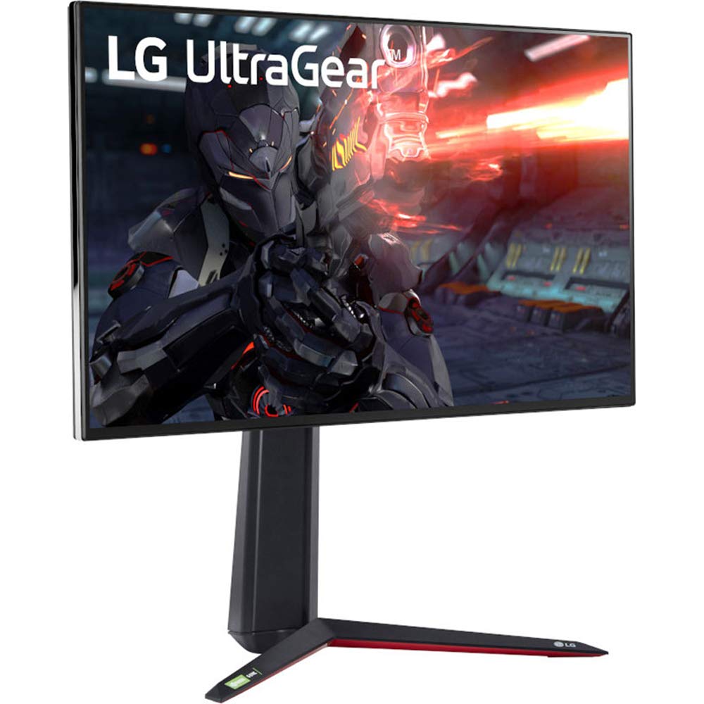 LG 27GN950-B 27 inch Ultragear 4K UHD Nano IPS 1ms 144Hz G-Sync Gaming Monitor Bundle with 2 YR CPS Enhanced Protection Pack