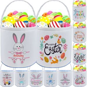 personalized easter baskets for girls boys custom easter basket tag with name customizable easter basket