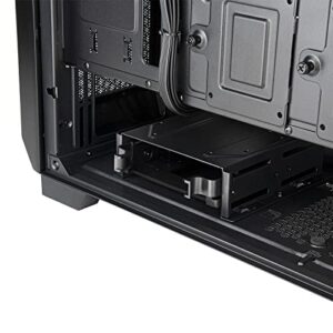 SilverStone Technology FARA 312 High Airflow and High Capacity Micro-ATX Chassis, SST-FA312-BG