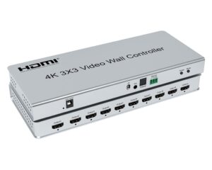 4k 3×3 video wall controller(1x2/1x3/1x4/1x5/1x6/2x1/2x2/2x3/2x4/3x1/3x2/3x3/3x4/4x1/4x2/4x3/4x4) 4 tv splicing display support 3840x2160/30hz