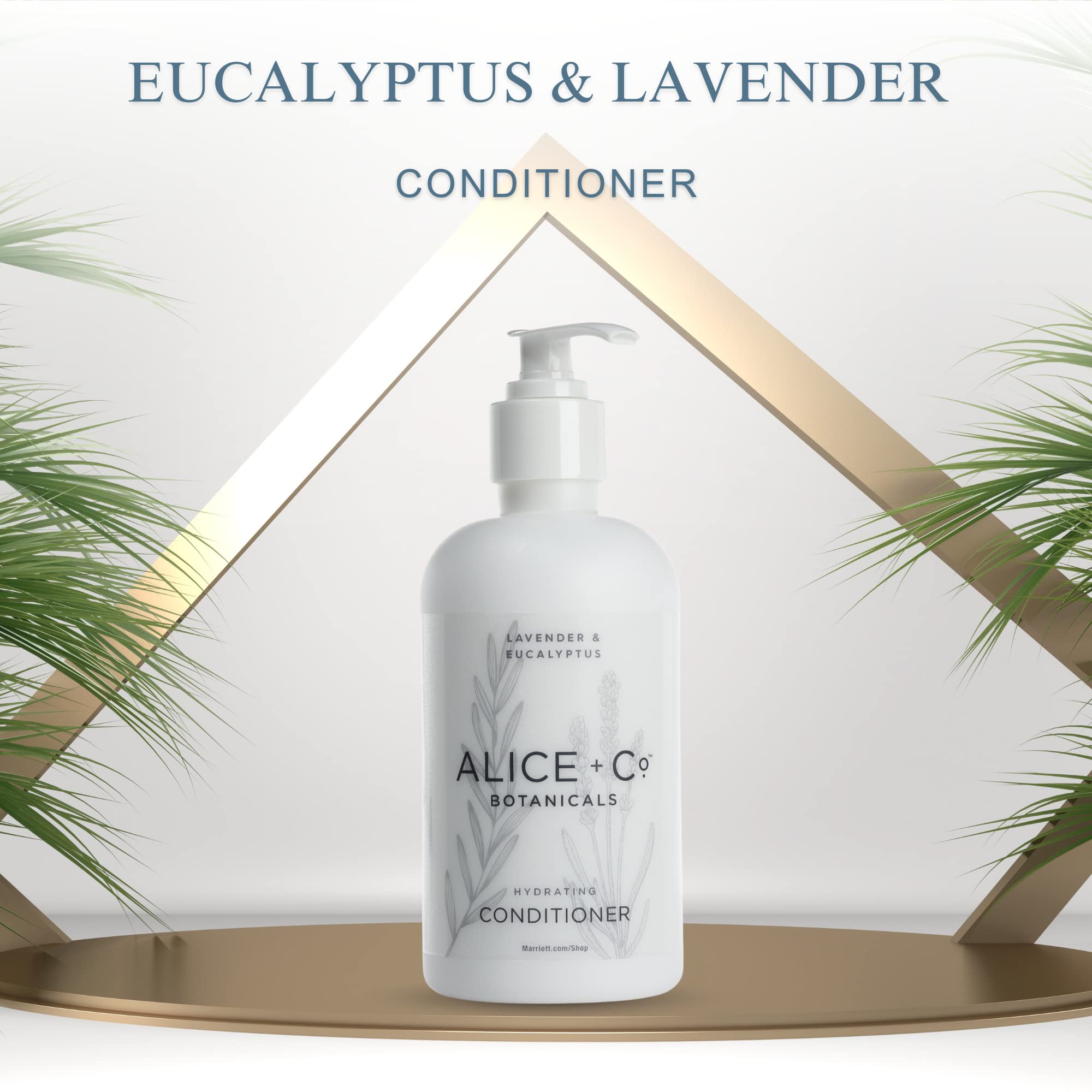 Alice + Co. Conditioner - Fairfield by Marriott - TownePlace - SpringHill - Hotel Bath Amenities - Lavender & Eucalyptus - 8.5 oz Conditioner