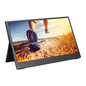 serchou 13.3-inch ultra-thin portable monitor external expansion of the same screen ips hd display, built-in dual speakers