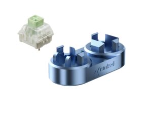 bundle of 65 kailh box jade switches for mechanical gaming keyboards & ranked premium cnc machined switch opener