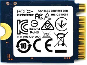 kingston 512gb 2230 m.2 nvme pcie 3.0x4 ssd solid state drive om3pdp3512b-a01