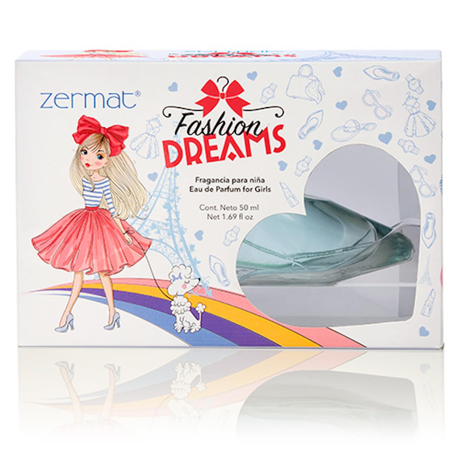 Zermat,Perfume for Girl, Fashion Dreams, Floral - Fruity Scent, 1.69 Fl. Oz, Perfume para niñas