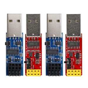 bundle of esp01 esp-01s programmer uart usb to esp8266 wifi wireless prog (4pcs)