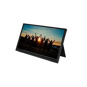 dfz portable monitor, 15.6 inch 1920x1080 hdr slim monitor, usb-c portable display