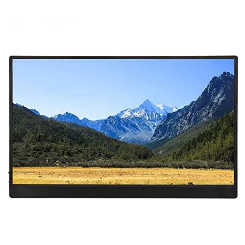 Shanrya IPS Touch Screen Monitor Support HDR Aluminum Alloy 100-240V Lapotp PC Monitor (US Plug)