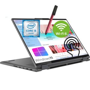 lenovo 2023 yoga 7i 16" touchscreen 2.5k 2560x1600 400nits 2-in-1 laptop, 12th gen intel 12-core i5-1240p up to 4.4ghz, 8gb lpddr5 ram, 1tb pcie ssd, wifi6, bt5.1, windows 11, broag 64gb flash drive