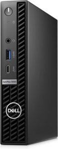 dell optiplex 5000 micro desktop computer, intel core i7-12700 upto 4.9ghz - 64gb ram, 512gb nvme ssd, ax wi-fi, bluetooth, usb type-c, displayport, hdmi - windows 11 pro