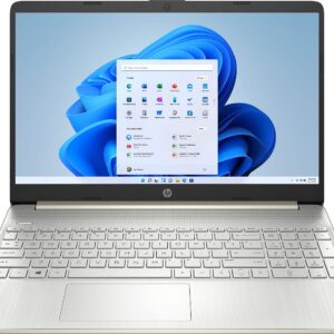 HP 15 Slim Laptop in Silver Intel i3-1115G4 up to 4.1GHz 8GB RAM 256GB SSD 15.6in Full HD LCD Webcam WiFi HDMI Windows 11 (15-DY200-Renewed)