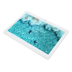 call tablet, 2.4g 5g wifi 100-240v 10.1 inch hd tablet for android 12 for study (us plug)