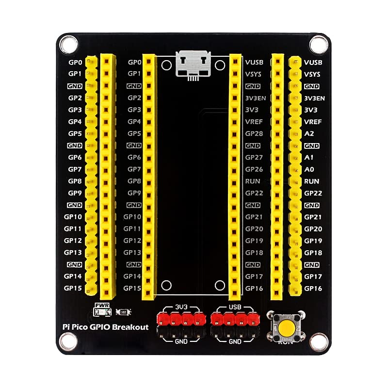 Expansion Board for Raspberry Pi Pico Development Board