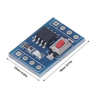 MCU Development Module, 1 Channel Switch Chip Stable Output Wide Application 4 Sets Microcontroller Board Good Control PCB for PWM Wave Modulation