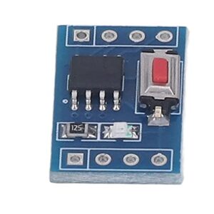 MCU Development Module, 1 Channel Switch Chip Stable Output Wide Application 4 Sets Microcontroller Board Good Control PCB for PWM Wave Modulation