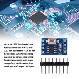 MCU Development Module, 1 Channel Switch Chip Stable Output Wide Application 4 Sets Microcontroller Board Good Control PCB for PWM Wave Modulation