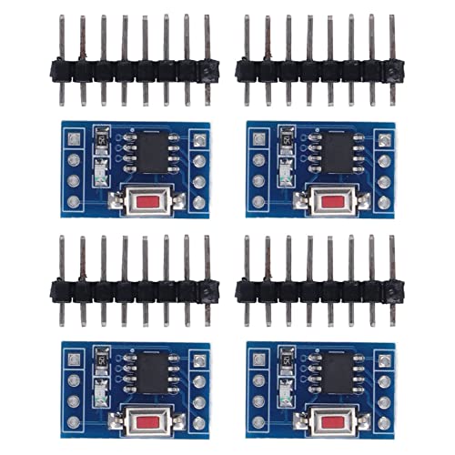 MCU Development Module, 1 Channel Switch Chip Stable Output Wide Application 4 Sets Microcontroller Board Good Control PCB for PWM Wave Modulation