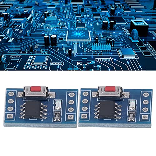 MCU Development Module, 1 Channel Switch Chip Stable Output Wide Application 4 Sets Microcontroller Board Good Control PCB for PWM Wave Modulation