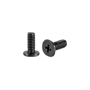 tool parts m2 x 5mm laptop notebook computer screws head screw black 50pcs