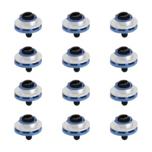 create idea 12pcs hard drive mounting screws compatible with hp 2.5 inch hdd 6000 6005 pro 8000 8100 elitedesk prodesk g1 g2 isolation grommet mute screws