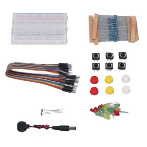 electronic components assortment kits electronics component fun kit development component with 400 hole breadboard for r3