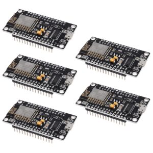 d-flife 5pcs esp8266 serial wireless module ch340 nodemcu v3 lua wifi internet of things new version development board compatible with arduino ide/micropython