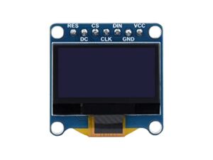 waveshare 0.96inch oled display module, 128×64 resolution, spi / i2c communication, yellow&blue version