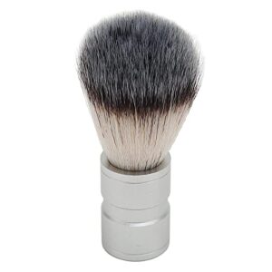 beard brush for men, stainless steel handle nylon shaving brush, men shaving brush for home and salon