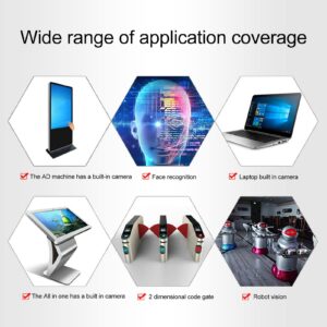 HD USB Camera Module, Embedded Fixed Focusless 5MP Industrial Equipment Camera Board OV5640 Industrial Component