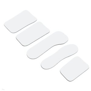 5pcs dental mirrors, dental orthodontic intraoral photographic 2-sided reflector mirror for clinic dentist