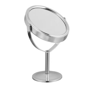 osaladi lighted makeup mirror mirrors makeup mirror simple table mirror double sided mirror cosmetic mirror vanity mirror with stand for women girls desk mirror standing mirror