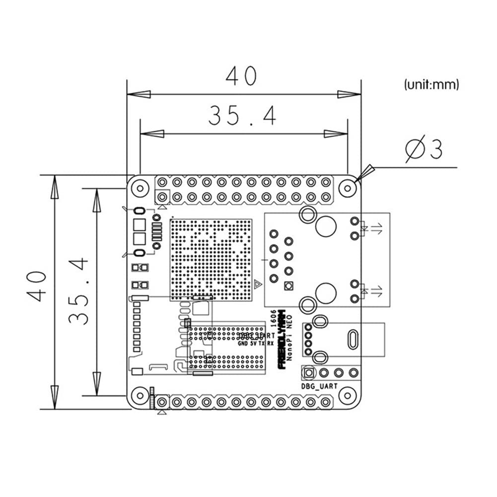 MACIMO for NanoPi NEO Development Board+Heat Sink+Metal Case Kit Allwinner H3 Core 512MB RAM Openwrt/LEDE Complete Machine