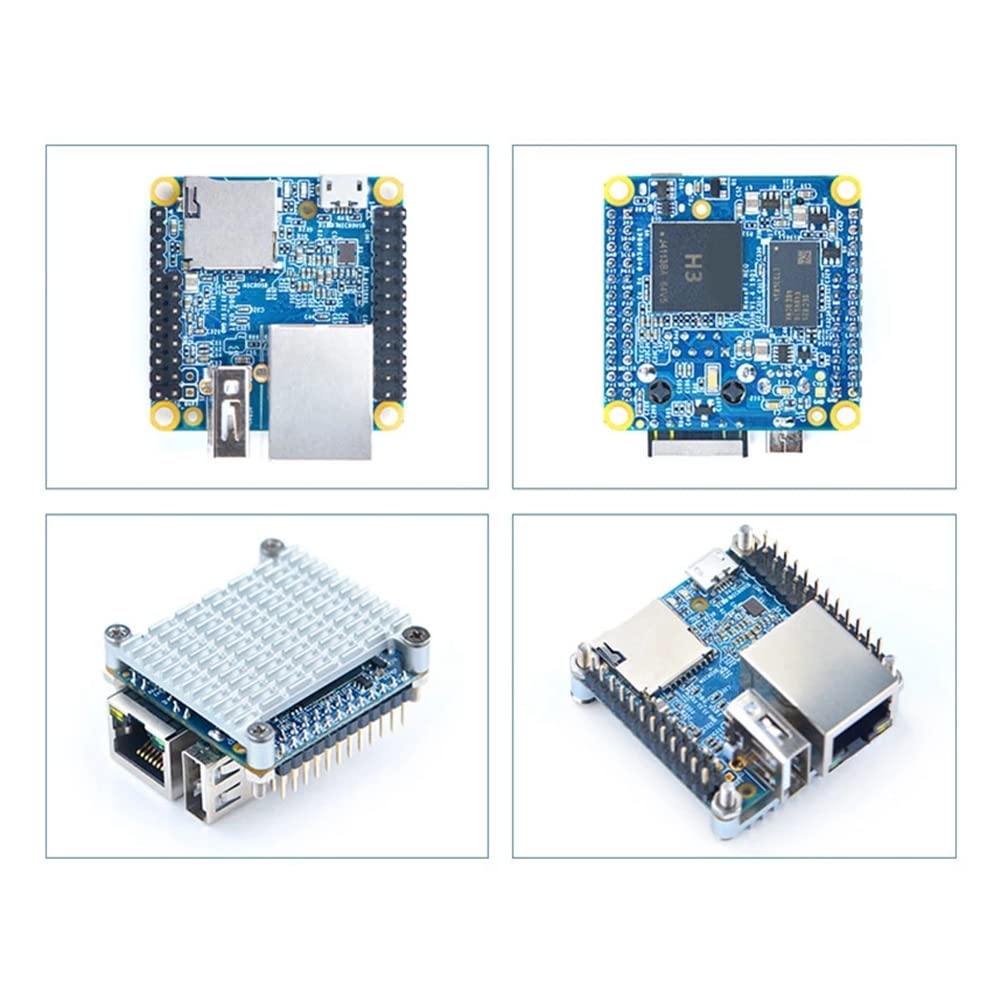 MACIMO for NanoPi NEO Development Board+Heat Sink+Metal Case Kit Allwinner H3 Core 512MB RAM Openwrt/LEDE Complete Machine