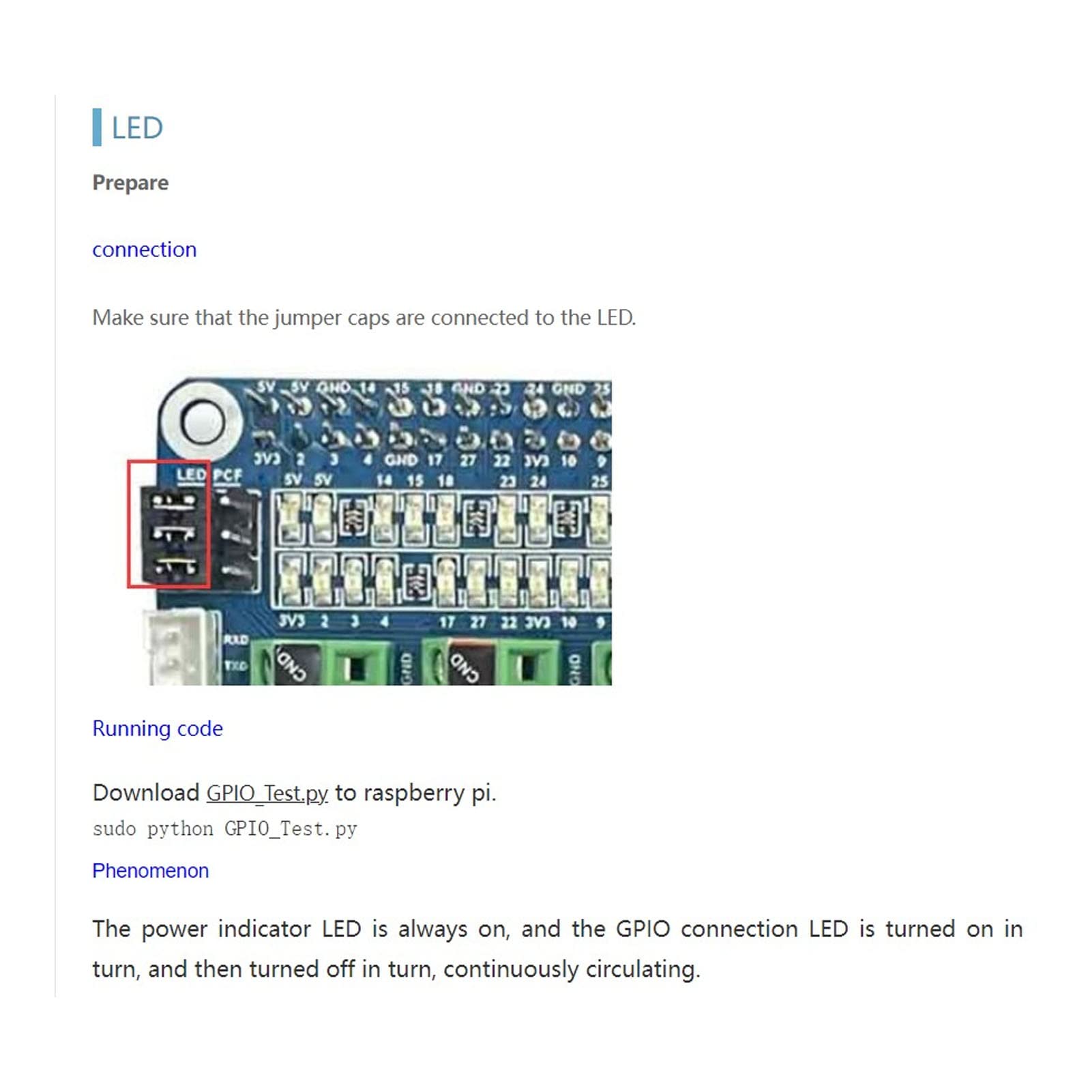 Sensor Expansion Board Clear Identification LED Development Board GPIO IO Port PCB Excellent for 4B 3B CM4