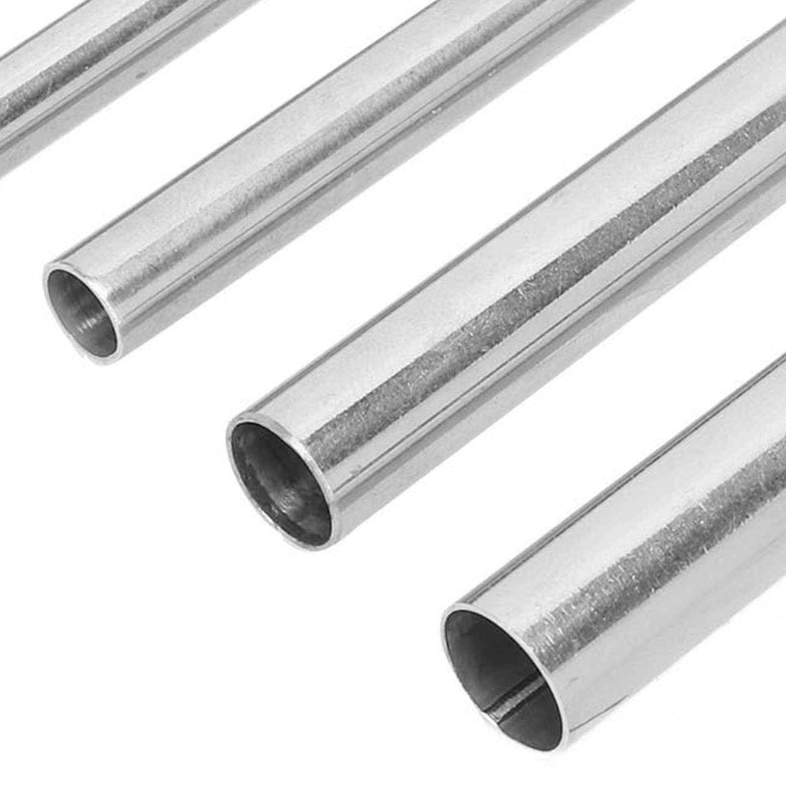 6pcs Body Jewelry Piercing Receiver 4mm 5mm 6mm 7mm 9mm 10mm, Stainless Steel Piercing Receiving Tubes