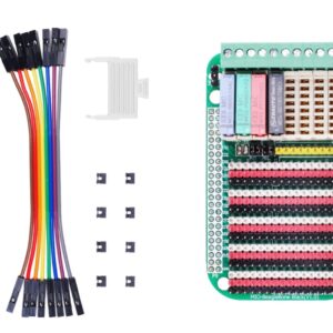 NGW-1set Starter-Kit with Expansion Board Compatible with BeagleBone Black Development Board, 4 M5S I/O modules and PLC