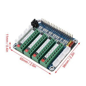 Sensor Expansion Board Clear Identification LED Development Board GPIO IO Port PCB Excellent for 4B 3B CM4