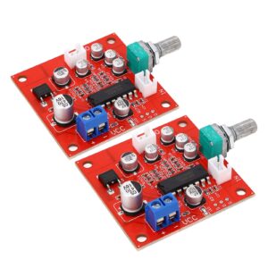 microphone reverb board 2 row symmetrical condensers mic reverb module without preamplifier dc amplifier function for home theater