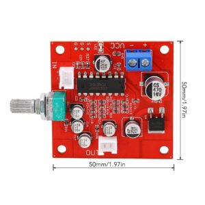 Microphone Reverb Board 2 Row Symmetrical Condensers Mic Reverb Module Without Preamplifier DC Amplifier Function for Home Theater