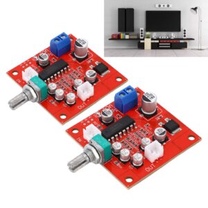 Microphone Reverb Board 2 Row Symmetrical Condensers Mic Reverb Module Without Preamplifier DC Amplifier Function for Home Theater