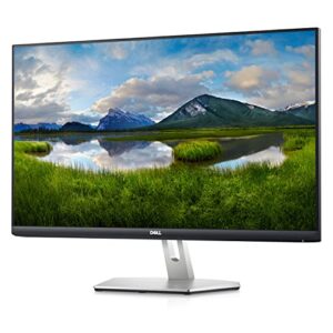 Dell S2721H 27 inchs 27" IPS LED FHD Monitor - 1920 x 1080 Resolution, AMD FreeSync, HDMI, Built in Speakers, VESA Certified, Silver