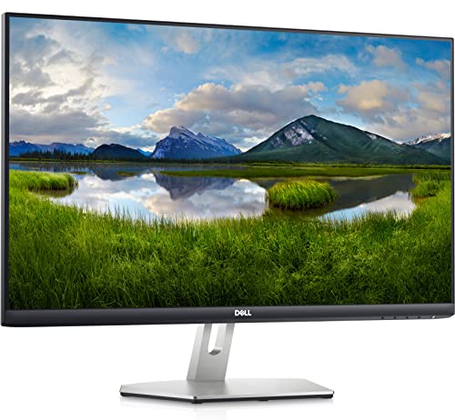 Dell S2721H 27 inchs 27" IPS LED FHD Monitor - 1920 x 1080 Resolution, AMD FreeSync, HDMI, Built in Speakers, VESA Certified, Silver