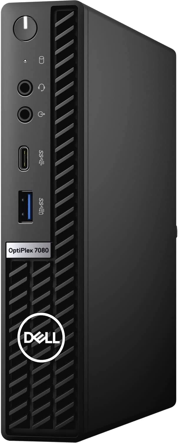 Dell OptiPlex 7080 XE Micro Form Factor Mini PC Business Desktop Computer [Windows 11 Pro], Intel 6-Core i5-10500T, 16GB DDR4 RAM, 1TB PCIe SSD, Wi-Fi 6, Bluetooth 5.1, Ethernet, Display Port, RJ45