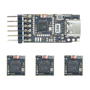 youyeetoo sipeed m0s dock tinyml risc-v bl616 wireless wifi6 module development board,tinymaix, iot module, support bt 5.2 and zigbee (bundle a)