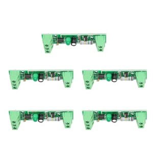 boloramo optocoupler isolation module, 5pcs output ttl level support plc 1 channel detection board for 220vac voltage detection