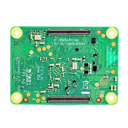 Raspberry Pi Compute Module 4-1GB RAM No eMMC, 2.4/5.0GHz with Wi-Fi CM4 Board (CM4101000)