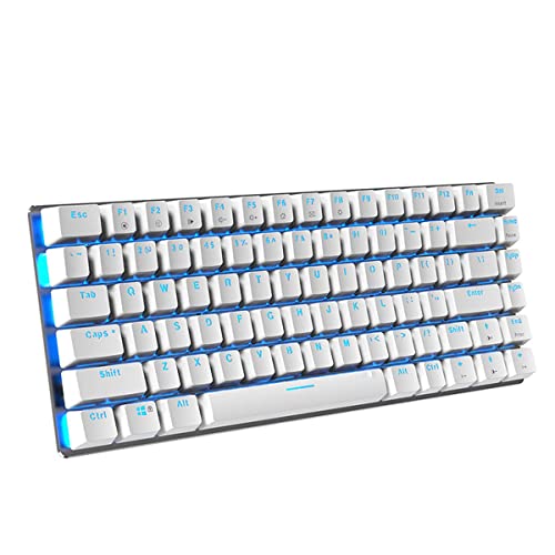 FEDRUI Gaming Keyboard, Mechanical Gaming Keyboard, Bluetooth Wired Backlit Gaming Keyboard for Office or Home