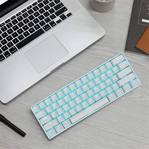 FEDRUI Gaming Keyboard, Mechanical Gaming Keyboard, Bluetooth Wired Backlit Gaming Keyboard for Office or Home