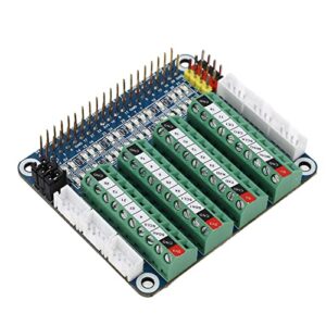 sensor expansion board, adda chip led gpio io port terminal block development board clear identification for 4b 3b cm4