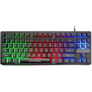 fedrui gaming keyboard, mechanical keyboard, waterproof gaming keyboard ergonomic keyboard for office typing